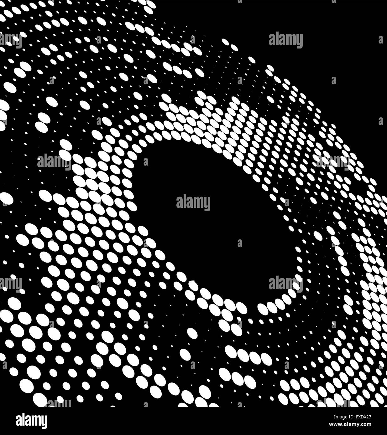 Background border from dots path form circles Stock Vector Image & Art ...