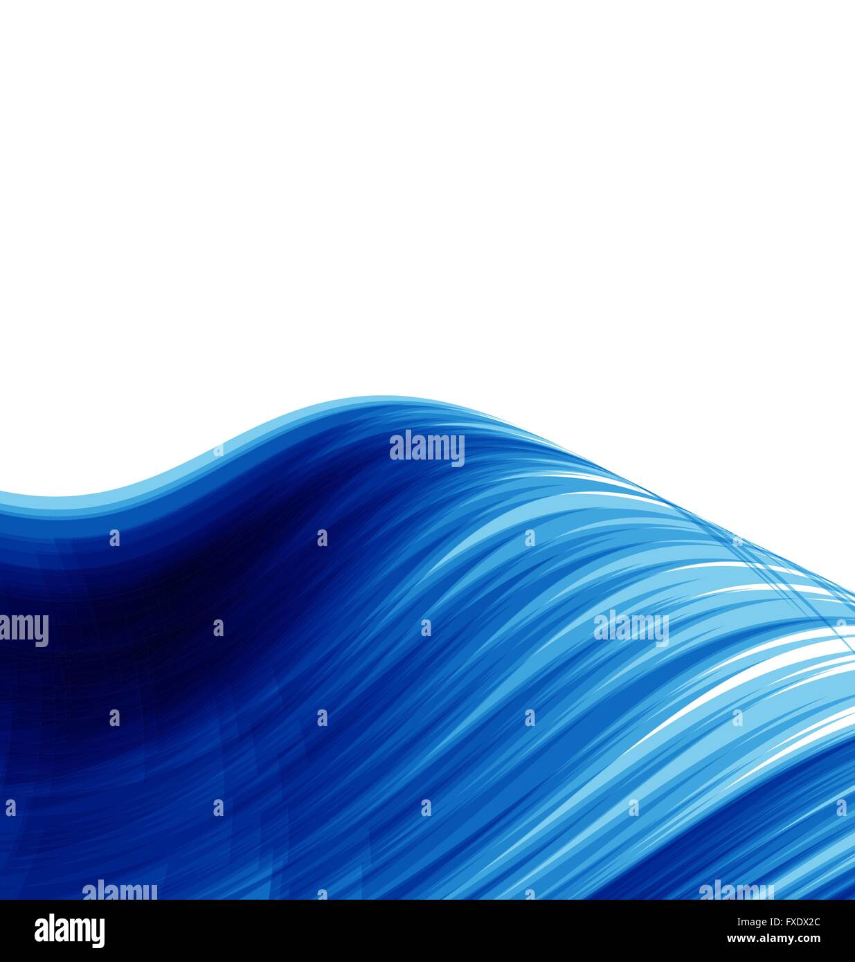 Blue abstract wave techno background Stock Vector Image & Art - Alamy