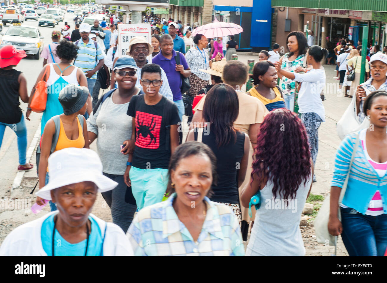 City maseru capital lesotho hi-res stock photography and images - Alamy