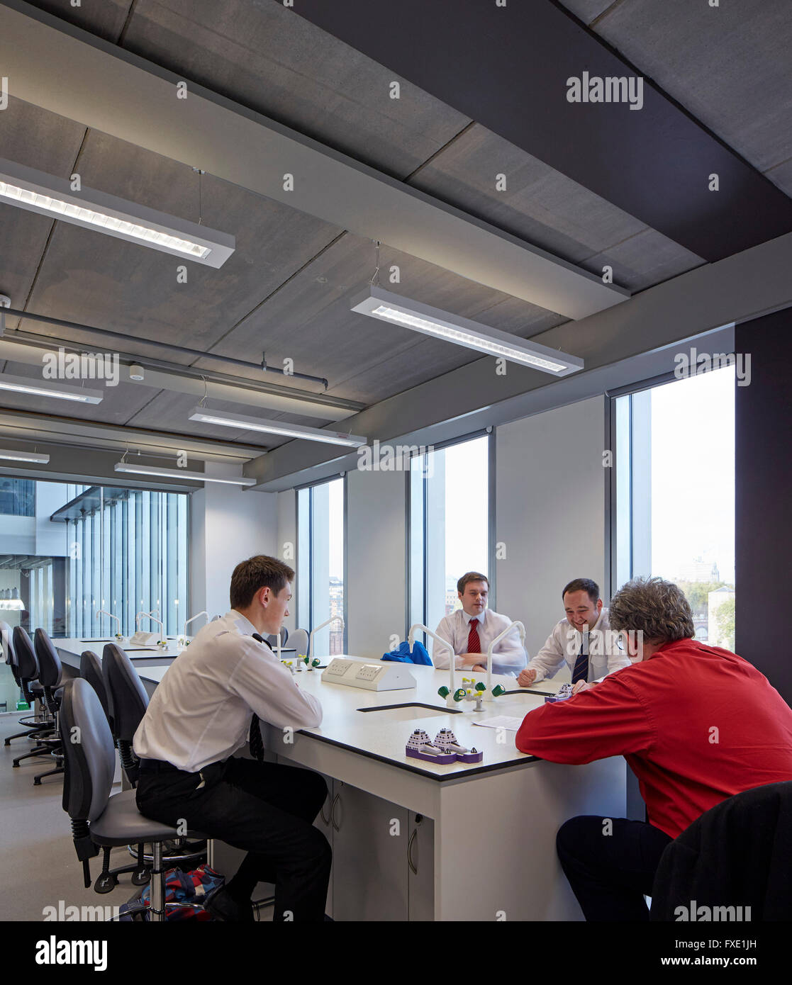 Interior view of typical classroom. City of Glasgow College - Riverside ...