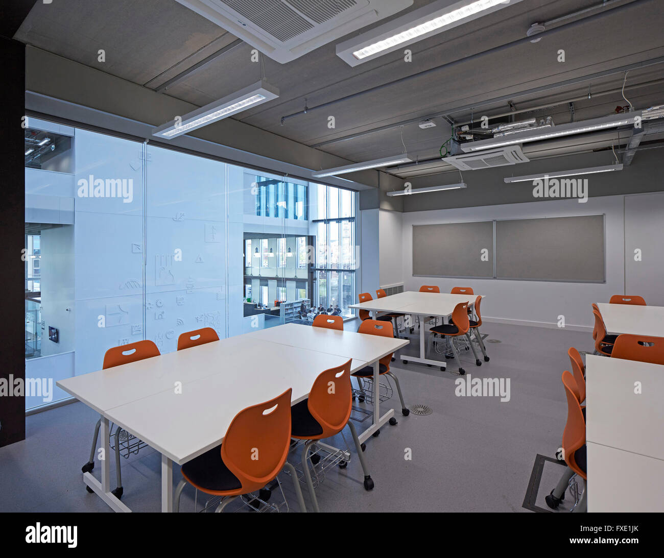 Interior view of typical classroom. City of Glasgow College - Riverside ...