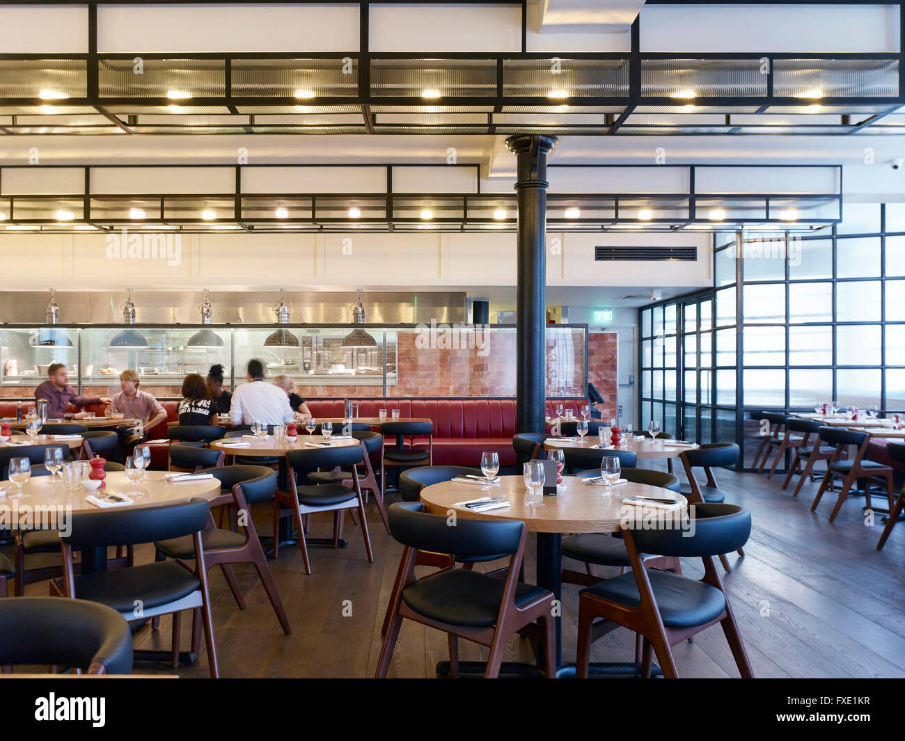 Restaurant. Hixter Bankside, London, United Kingdom. Architect: Stiff ...