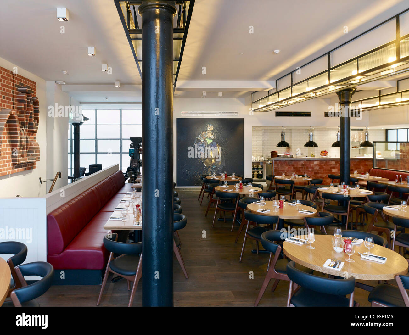 Restaurant. Hixter Bankside, London, United Kingdom. Architect: Stiff ...