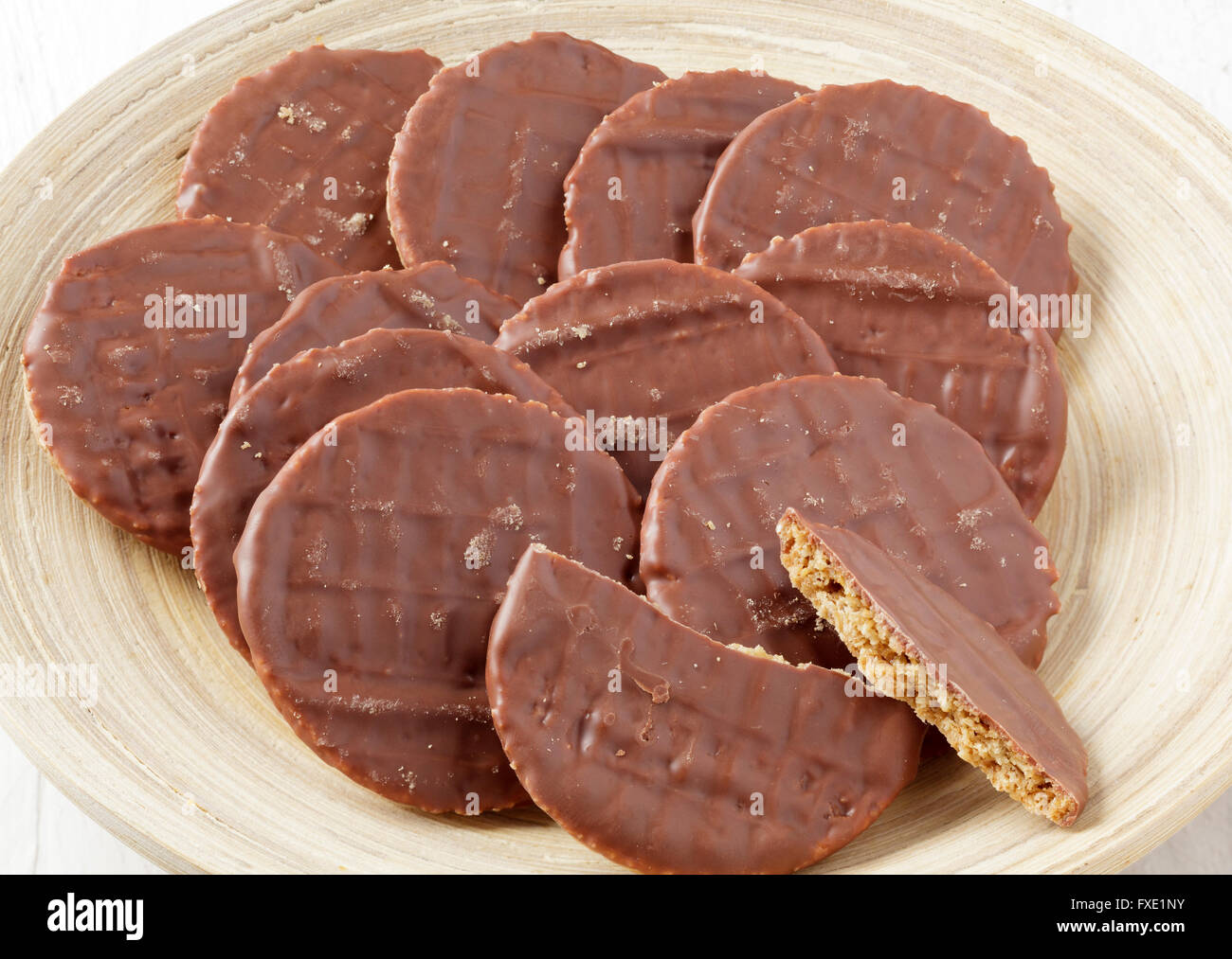 Biscuits Chocolate Stock Photos & Biscuits Chocolate Stock Images - Alamy
