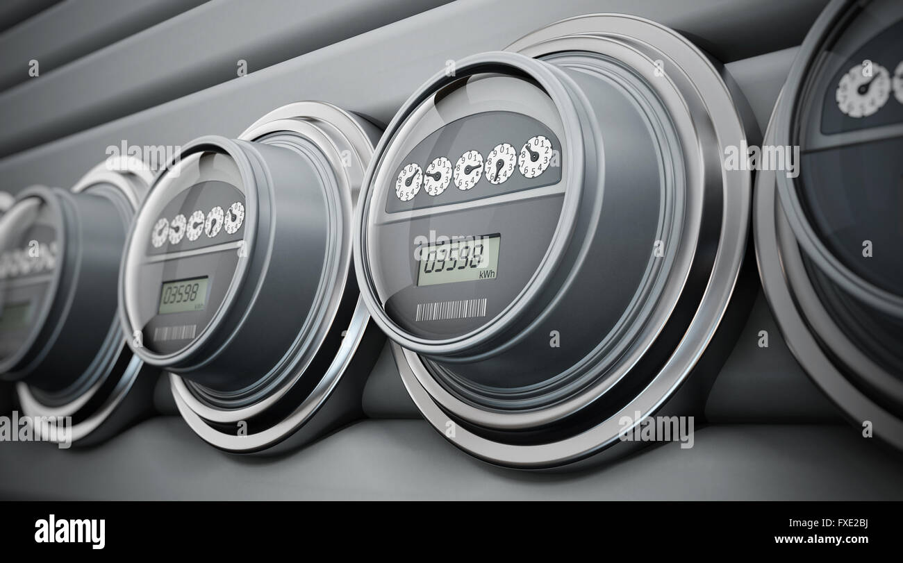 Smart meters electric hi-res stock photography and images - Alamy