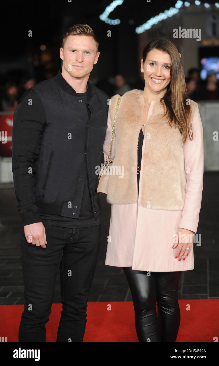 Chris Aston & Melissa Ashton attend the 59th BFI London Film Festival ...