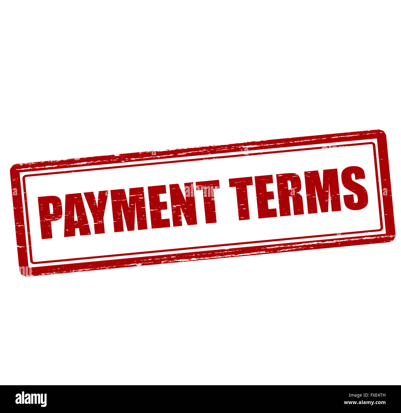Rubber stamp with text payment terms inside, vector illustration` Stock ...