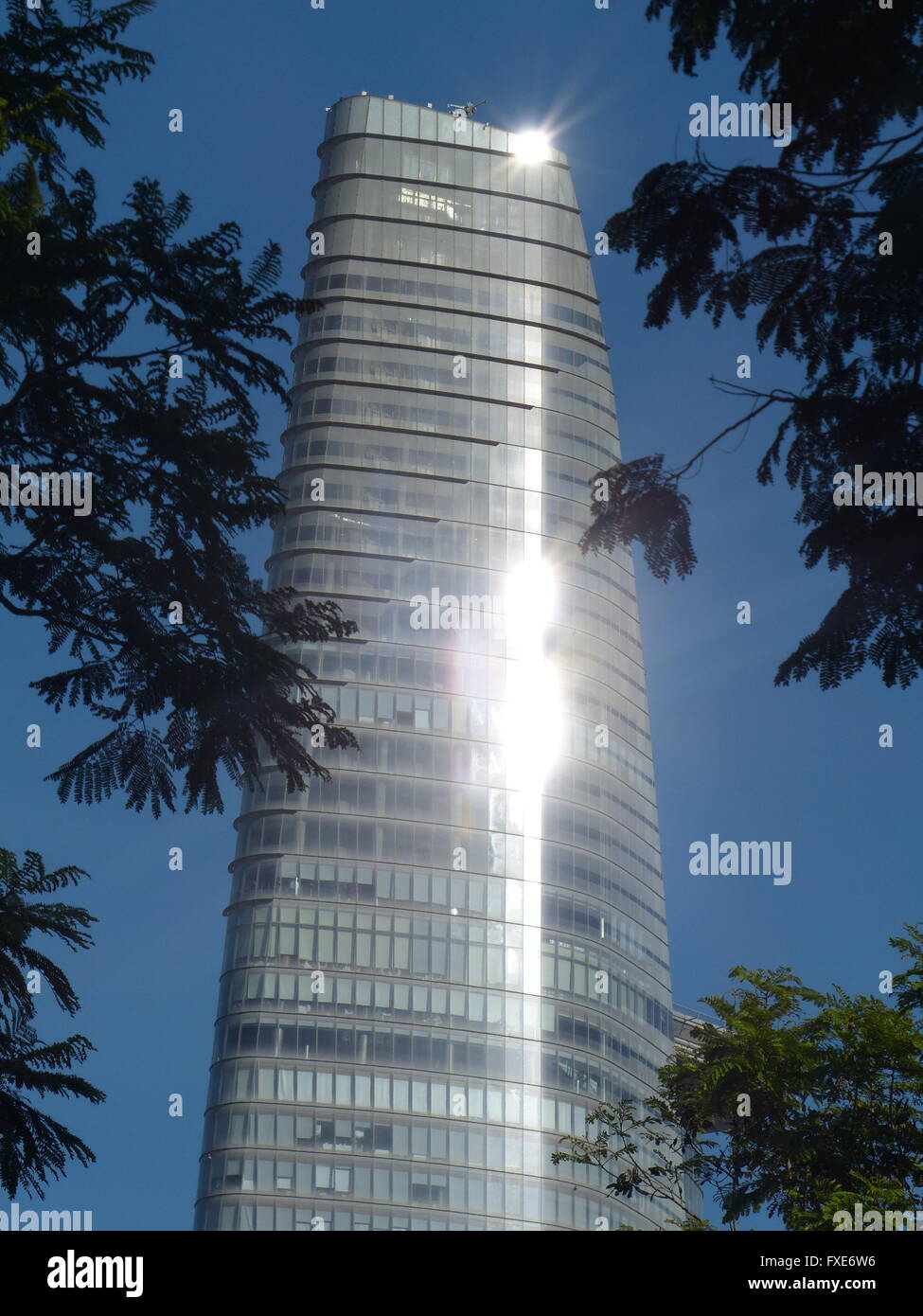 Bitexco Financial Tower designed by Carlos Zapata and inspired by lotus ...