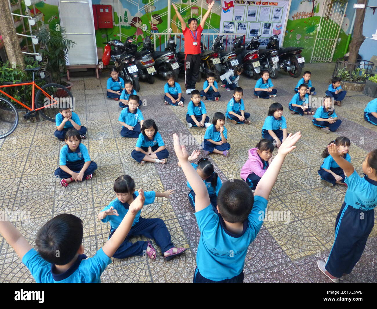 School morning routine hi-res stock photography and images - Alamy