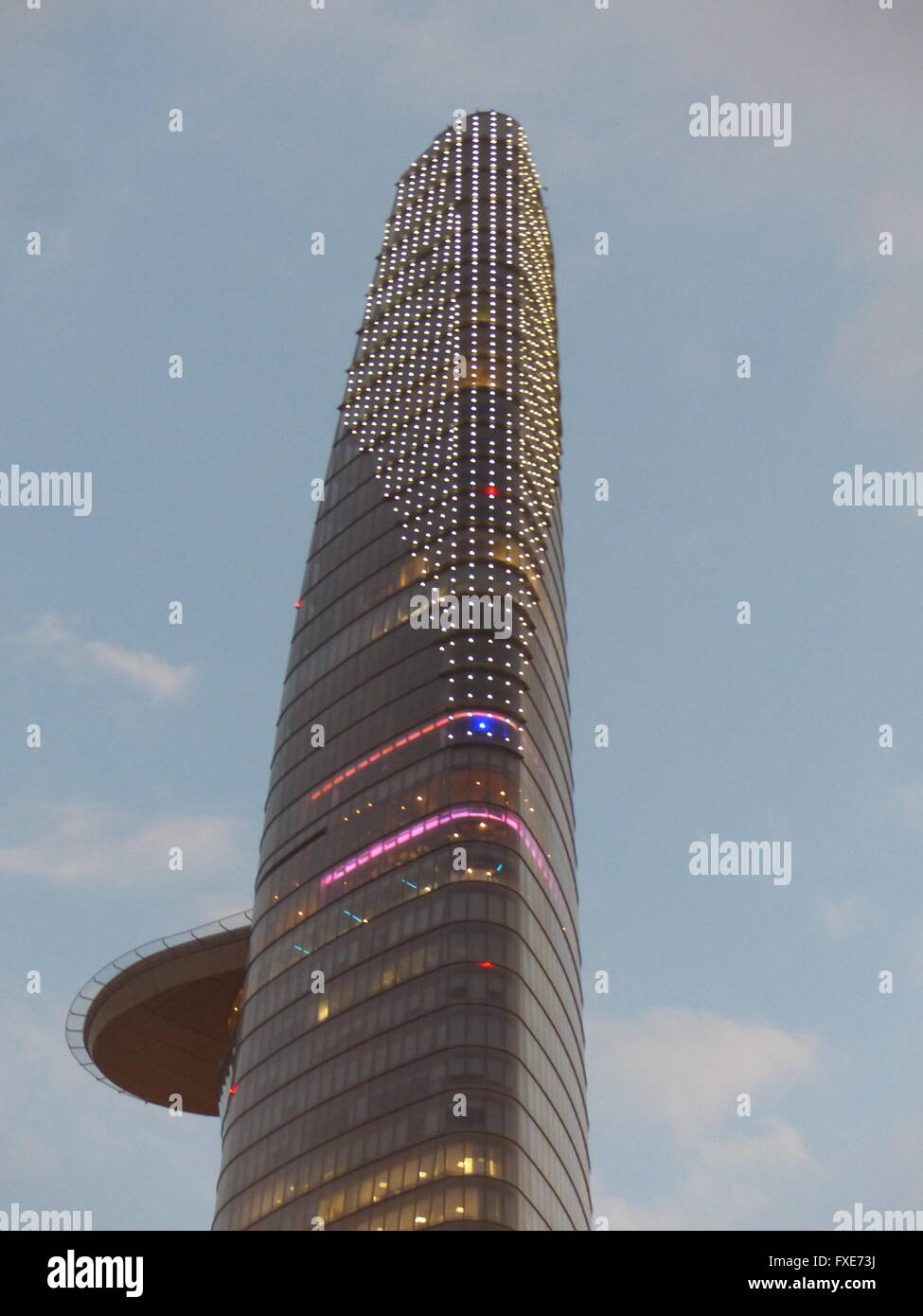 Bitexco Financial Tower designed by Carlos Zapata Stock Photo - Alamy
