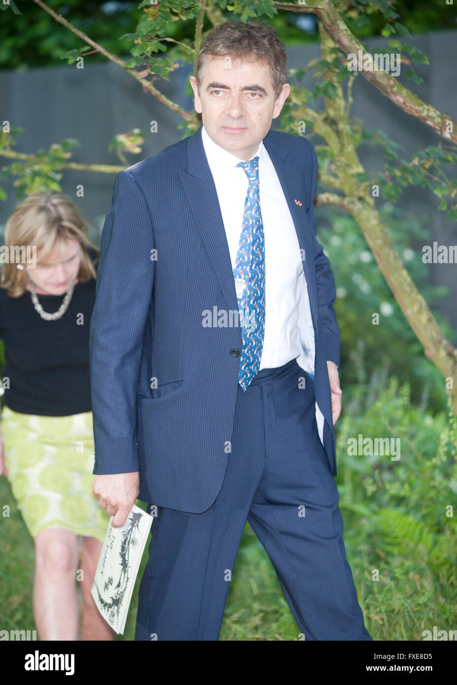 Rowan Atkinson the VIP preview day of The Chelsea Flower Show at The ...
