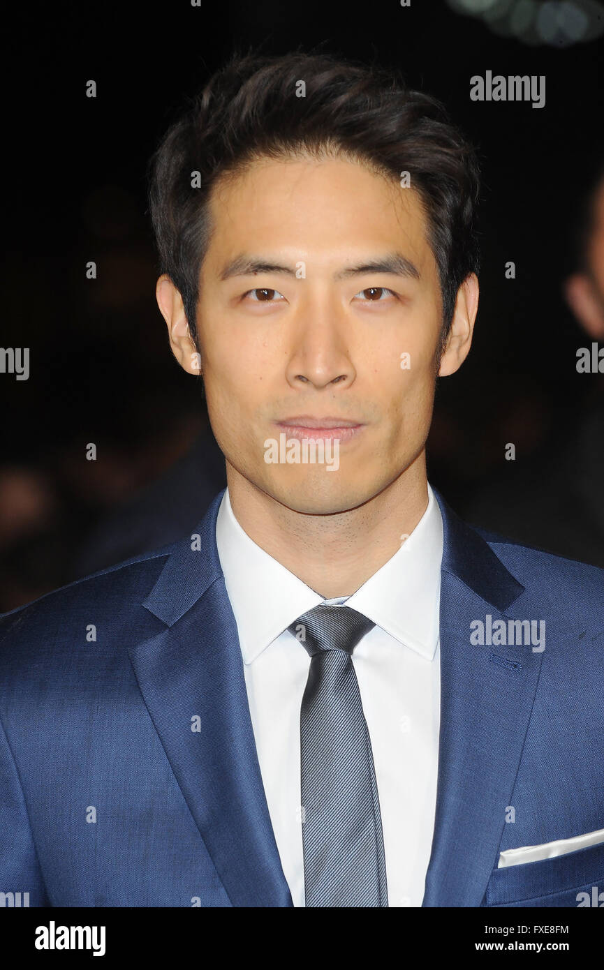 Christopher Goh attends the screening of Steve Jobs during the 59th BFI ...