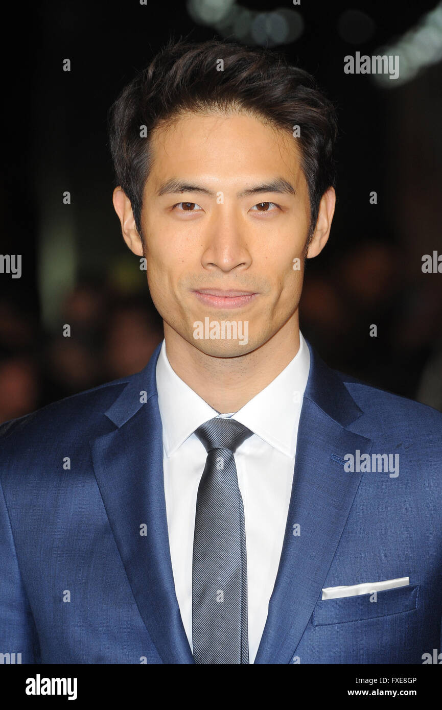 Christopher Goh attends the screening of Steve Jobs during the 59th BFI ...