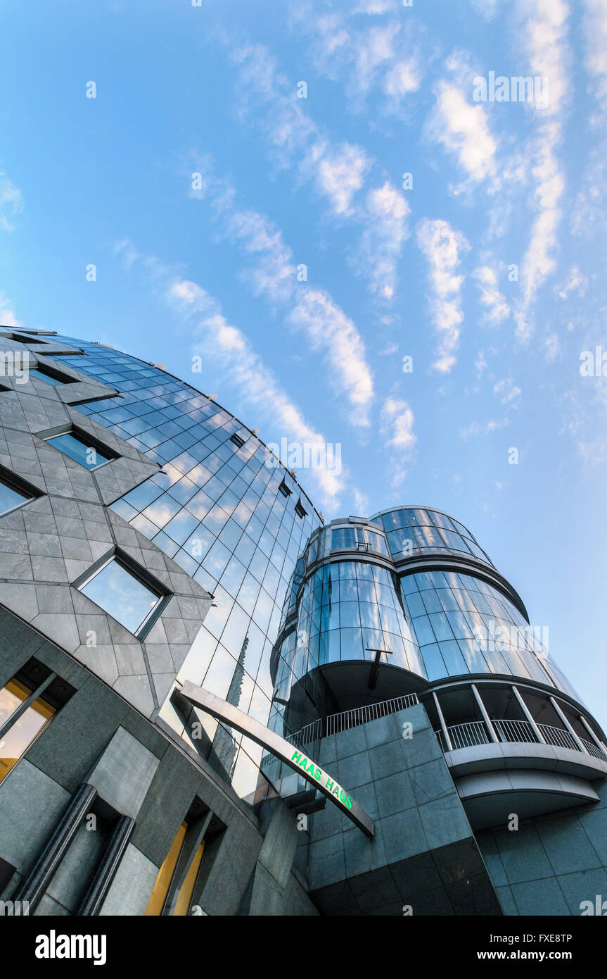 The Haas House by architect, Hans Hollien, Stephensplatz, Vienna ...