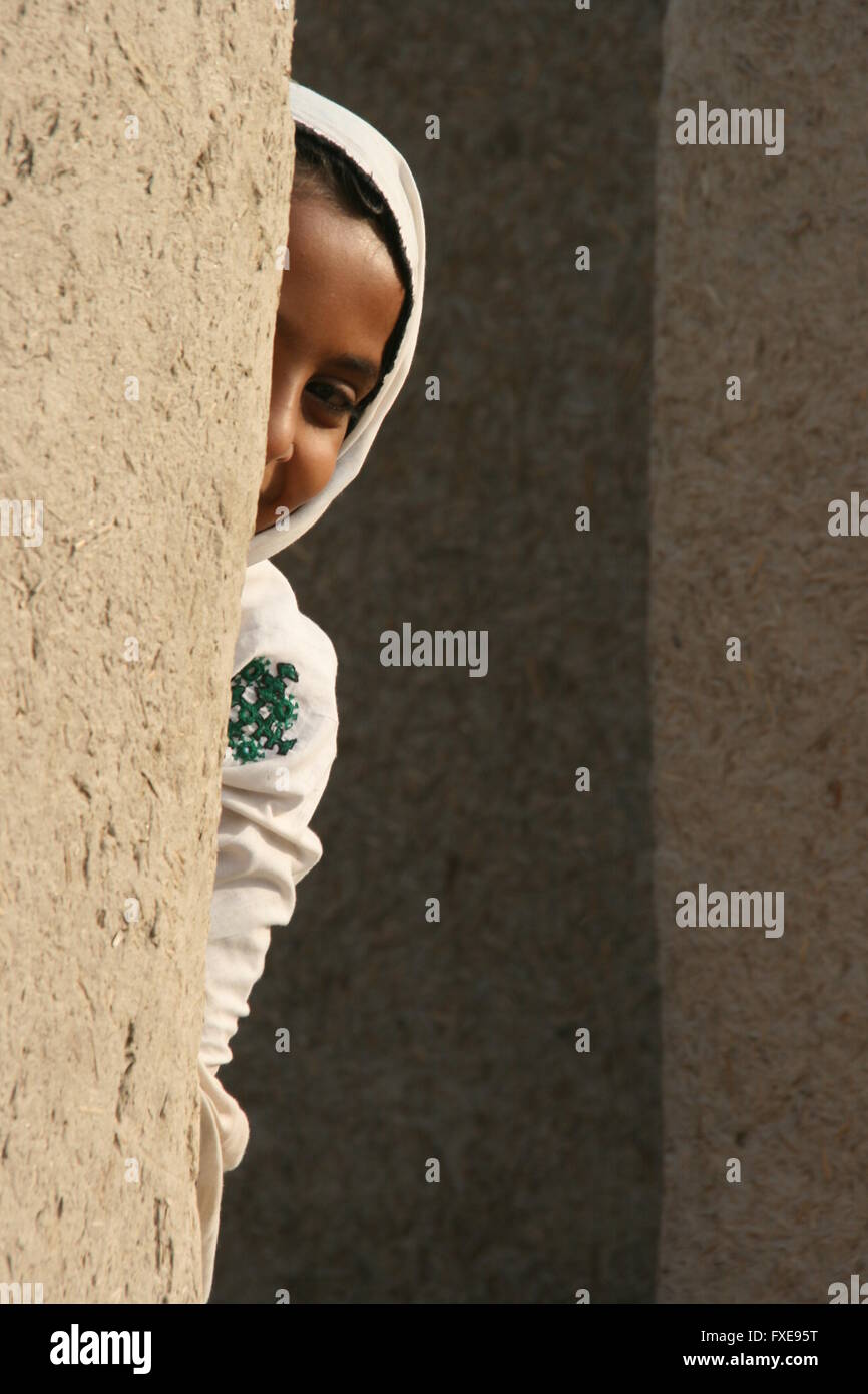 Girl Hiding In Corner