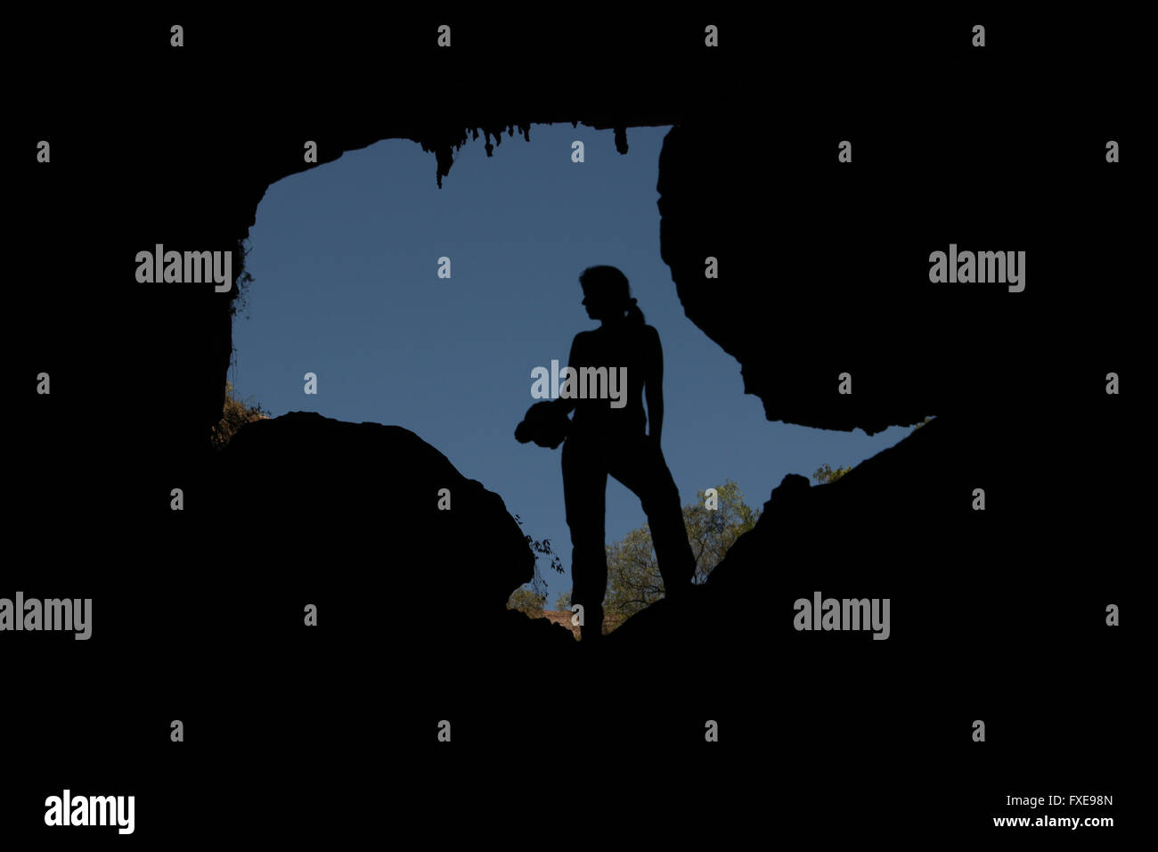 Person cave hi-res stock photography and images - Alamy