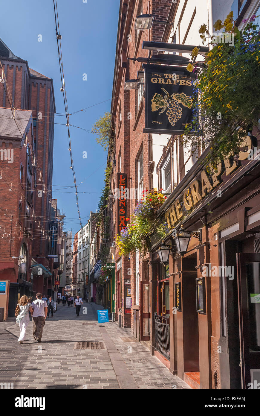 Mathew street Liverpool. Where it all began for the Beatles in the ...