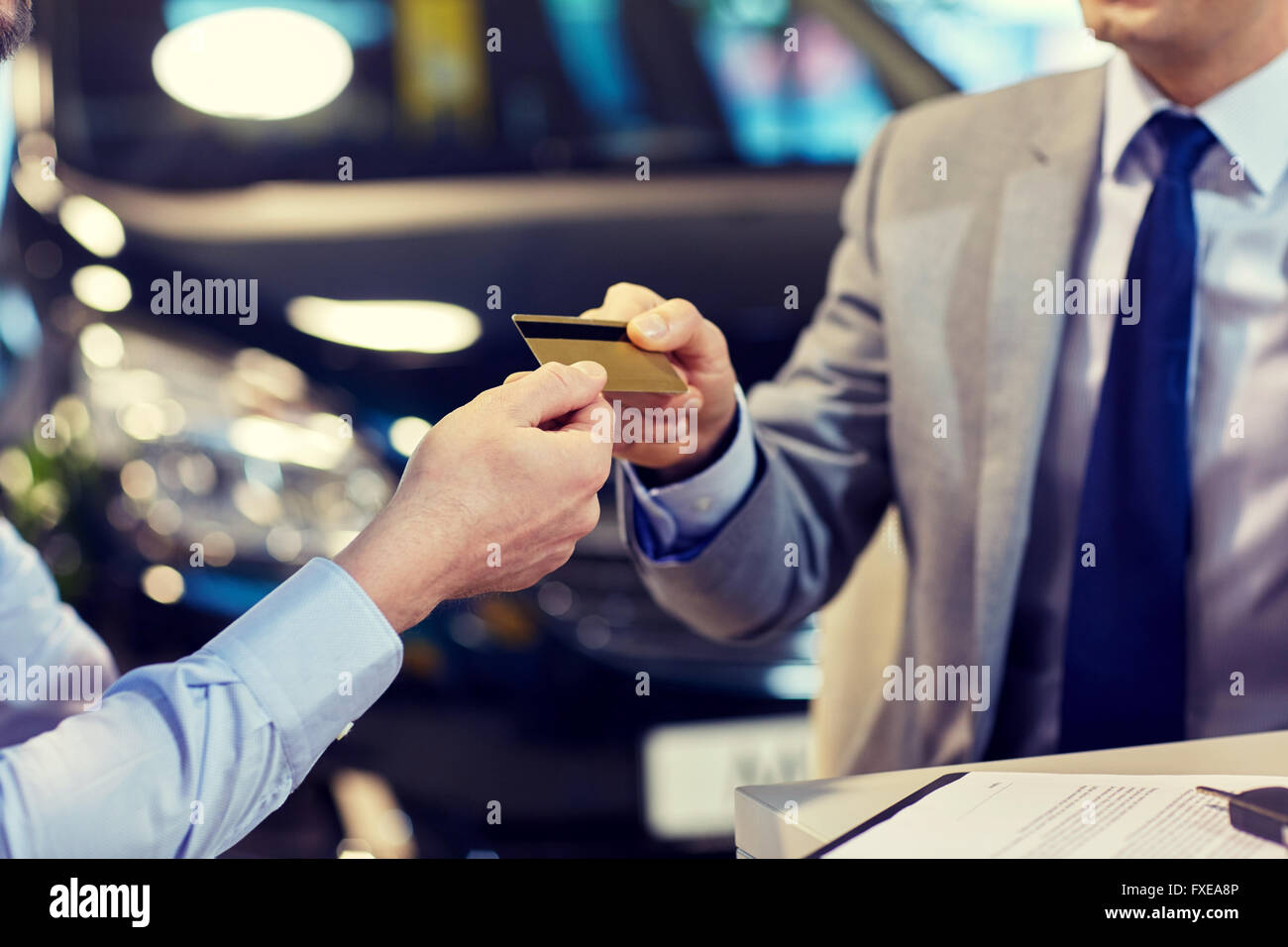 Customer at car dealer hi-res stock photography and images - Alamy
