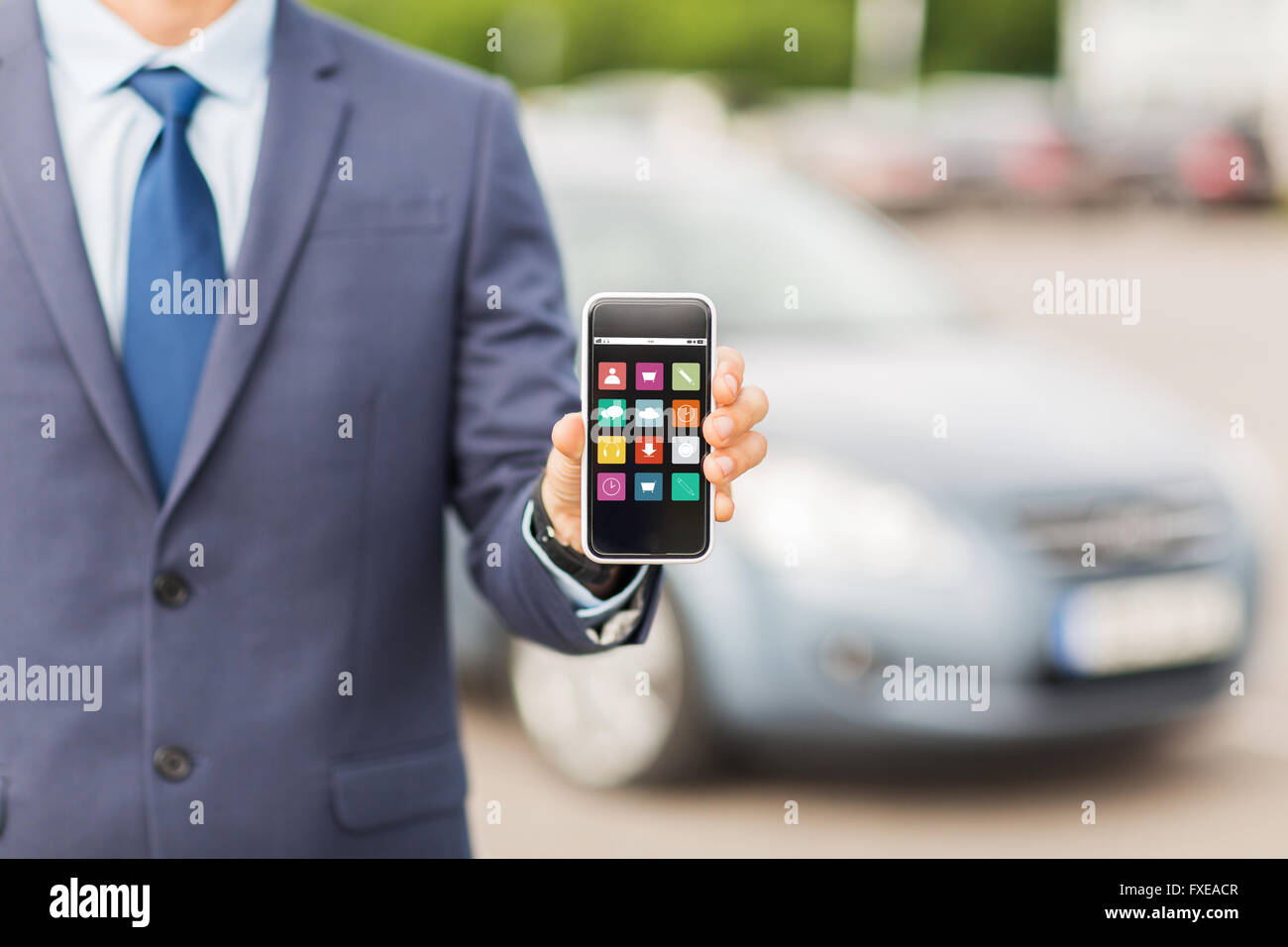 Smartphone menu hi-res stock photography and images - Alamy