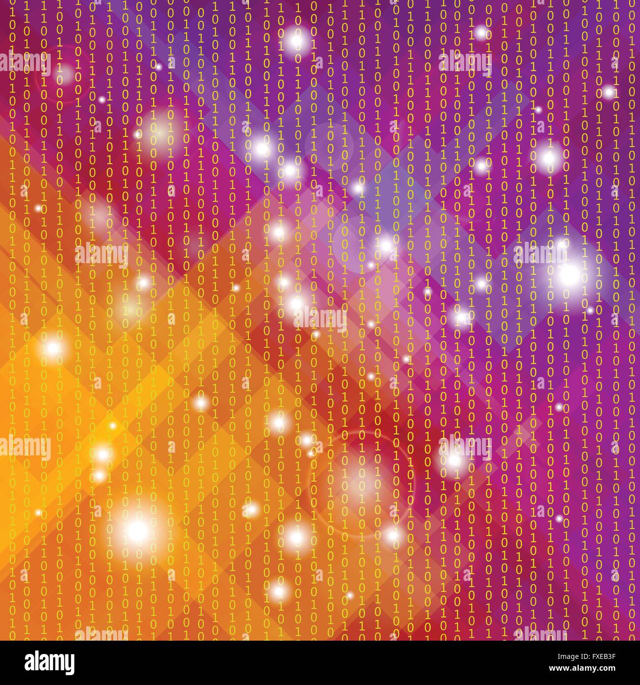 Binary Code Background Stock Vector Image & Art - Alamy