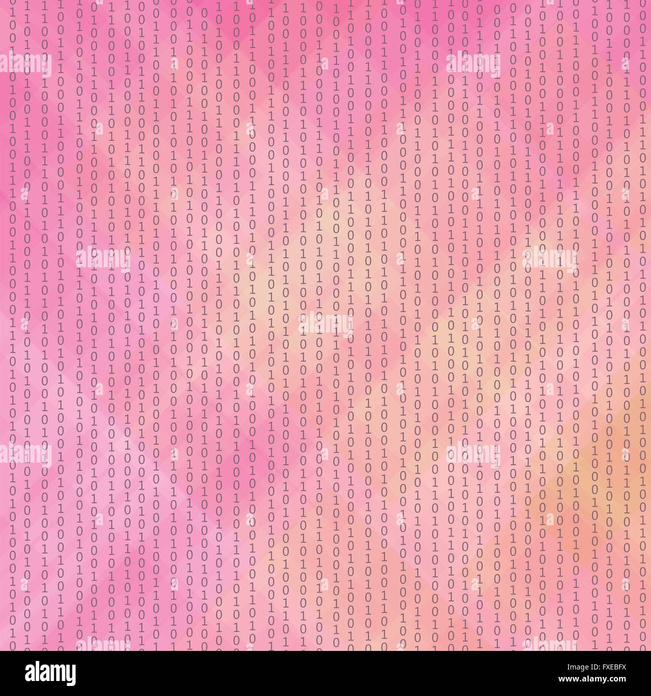 Binary Code Background Stock Vector Image & Art - Alamy