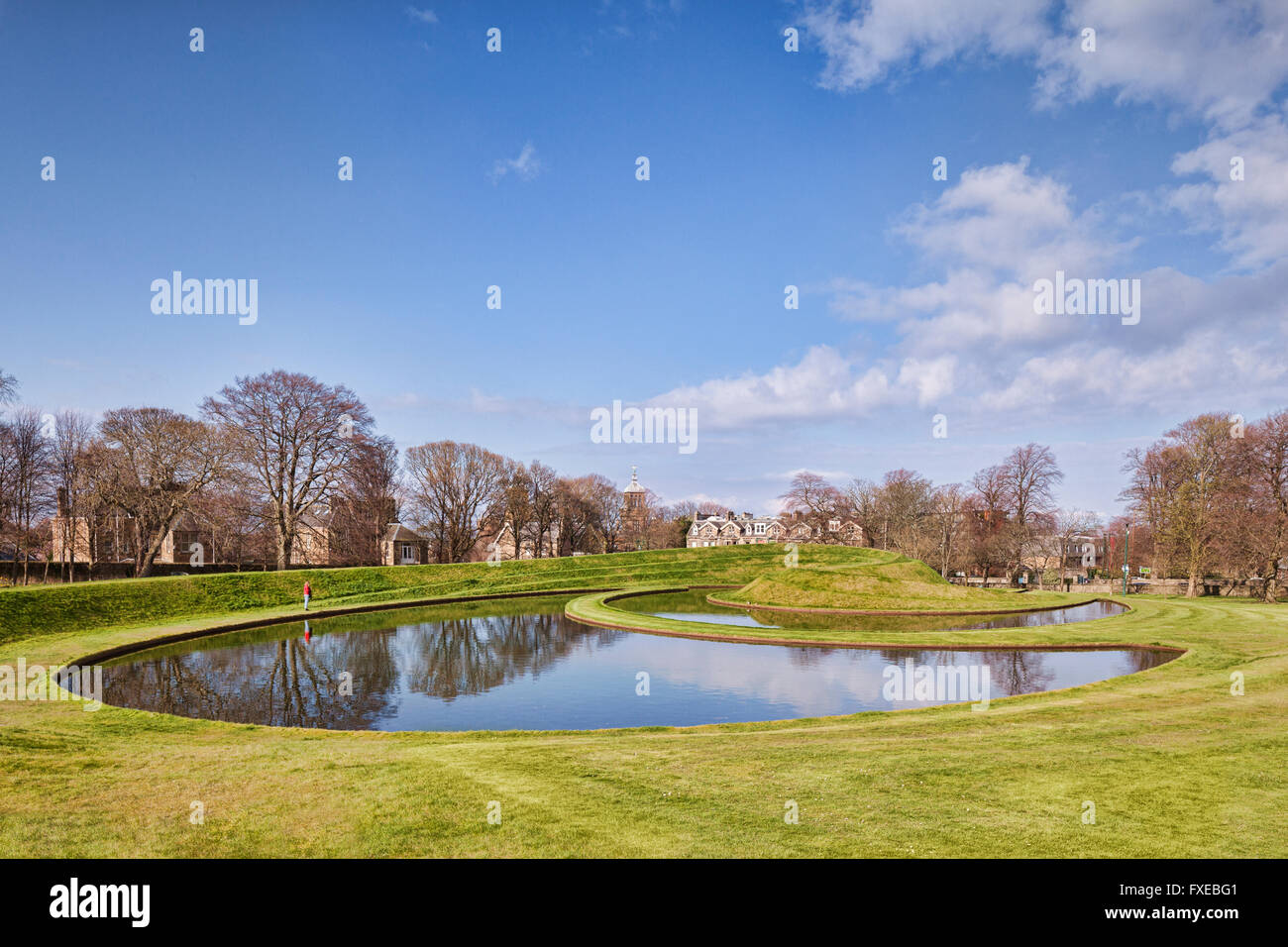 Landform, by Charles Jencks, at the Scottish Gallery of Modern Art One ...
