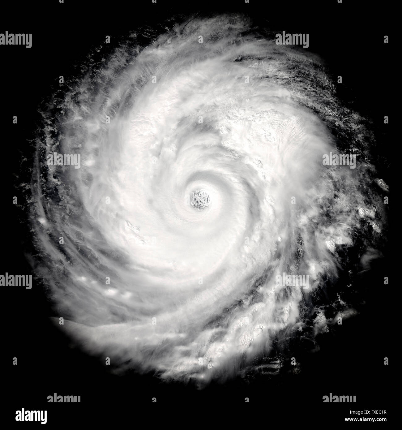 View of Global storm from space. Elements of this image furnished by ...