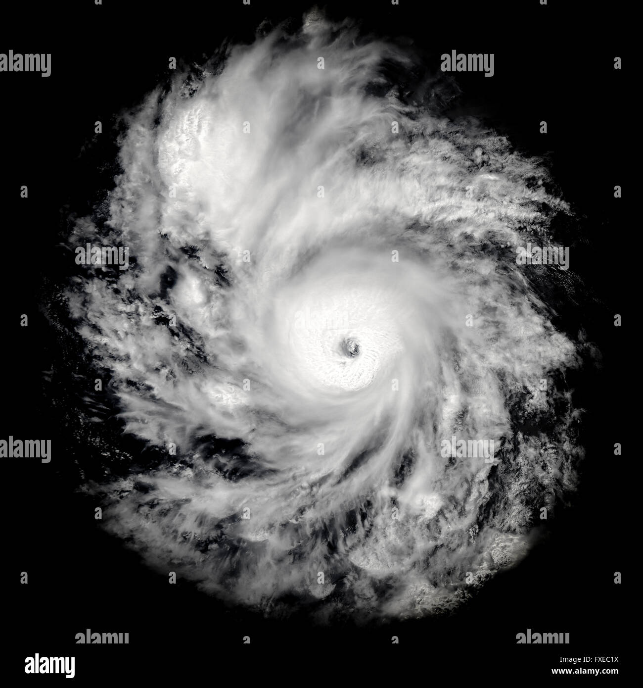 View of Global storm from space. Elements of this image furnished by ...