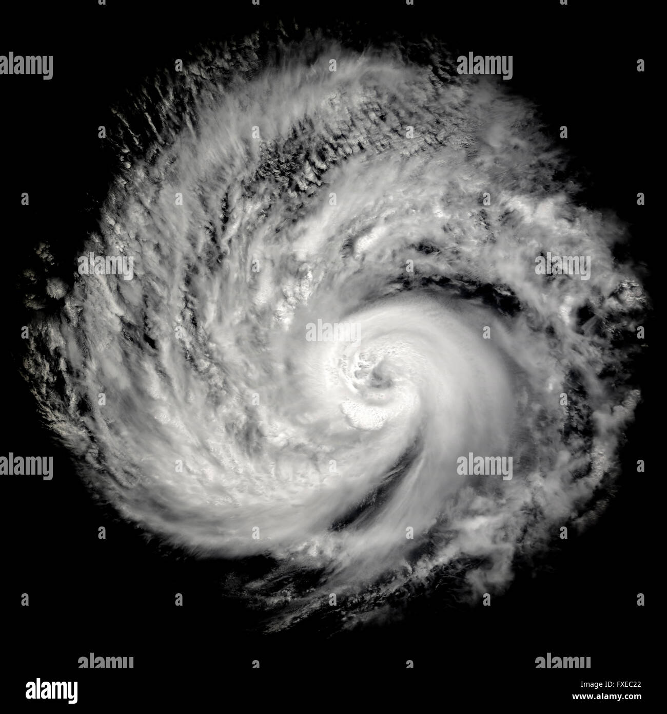 View of Global storm from space. Elements of this image furnished by ...
