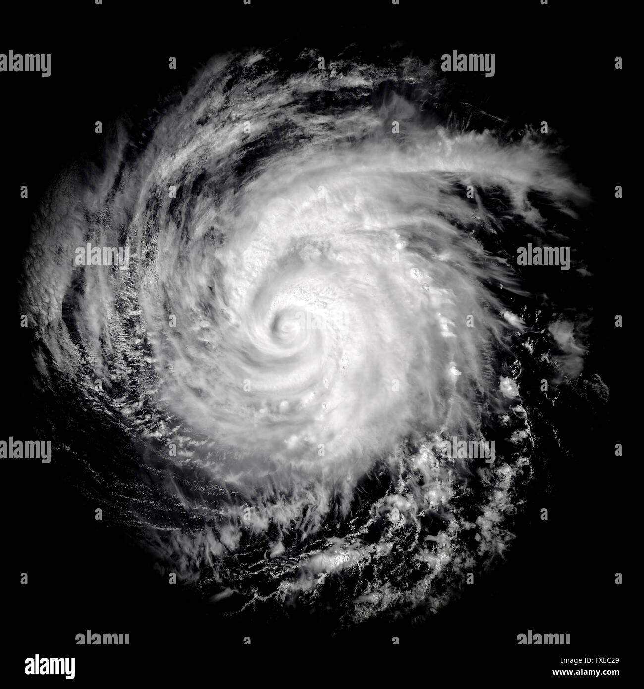 View of Global storm from space. Elements of this image furnished by ...