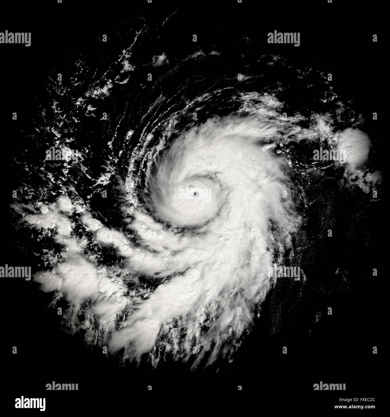 View of Global storm from space. Elements of this image furnished by ...