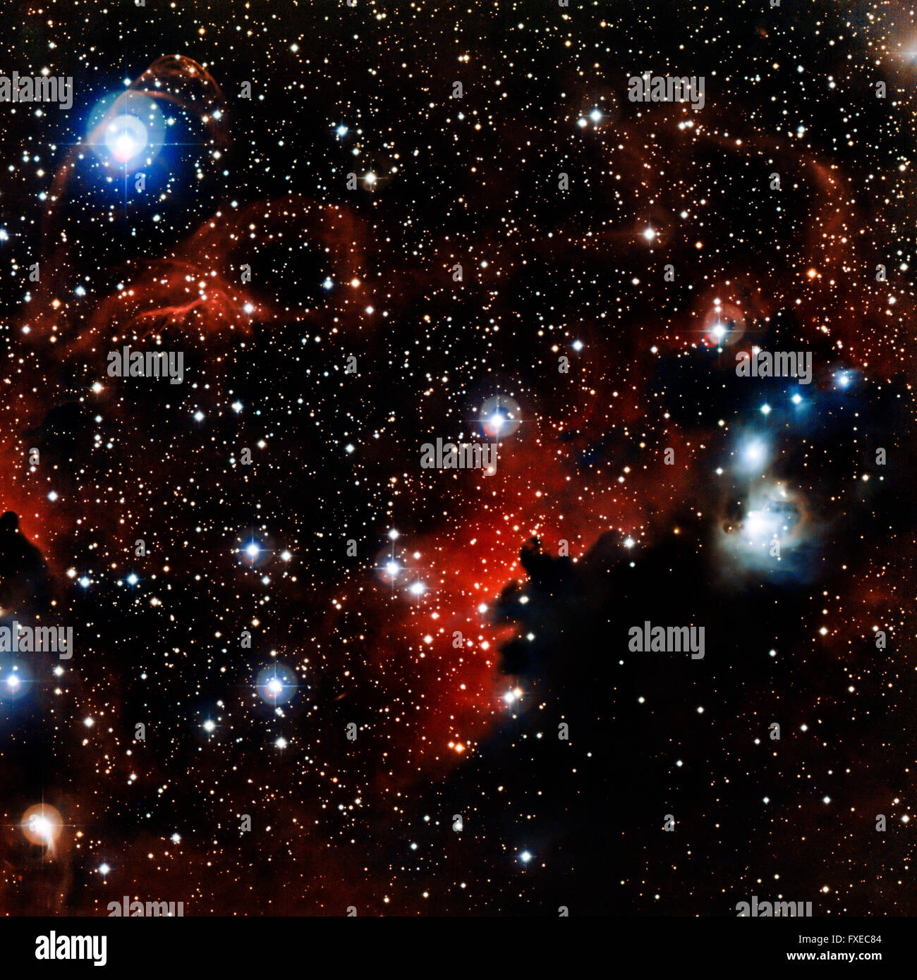 Stars nebula, beautiful and colorful explosive in space Stock Photo - Alamy