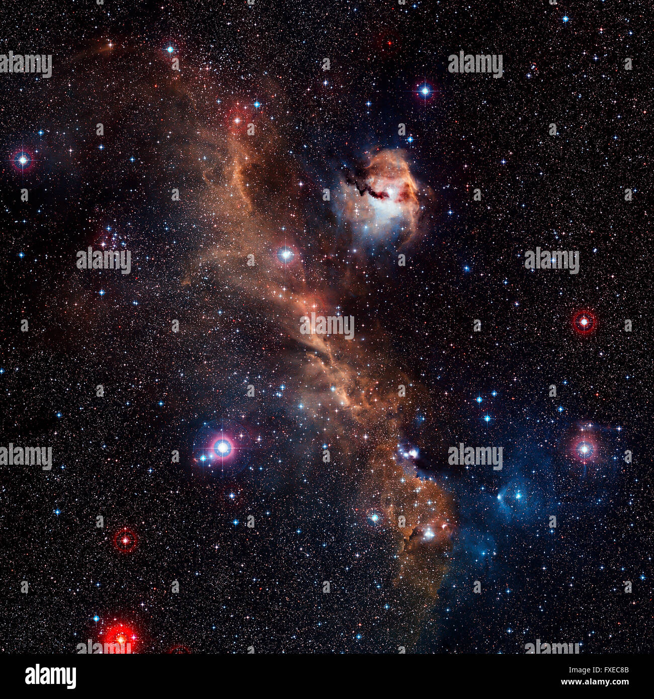 Stars nebula, beautiful and colorful explosive in space Stock Photo - Alamy