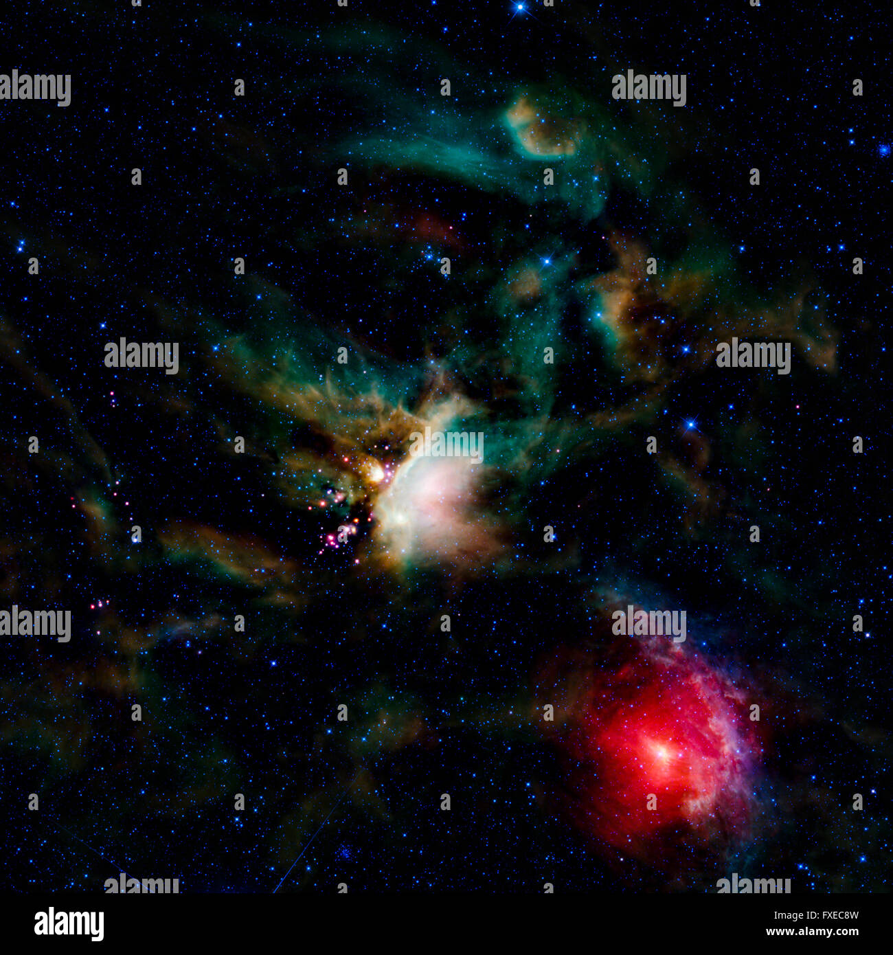 Stars nebula, beautiful and colorful explosive in space Stock Photo - Alamy