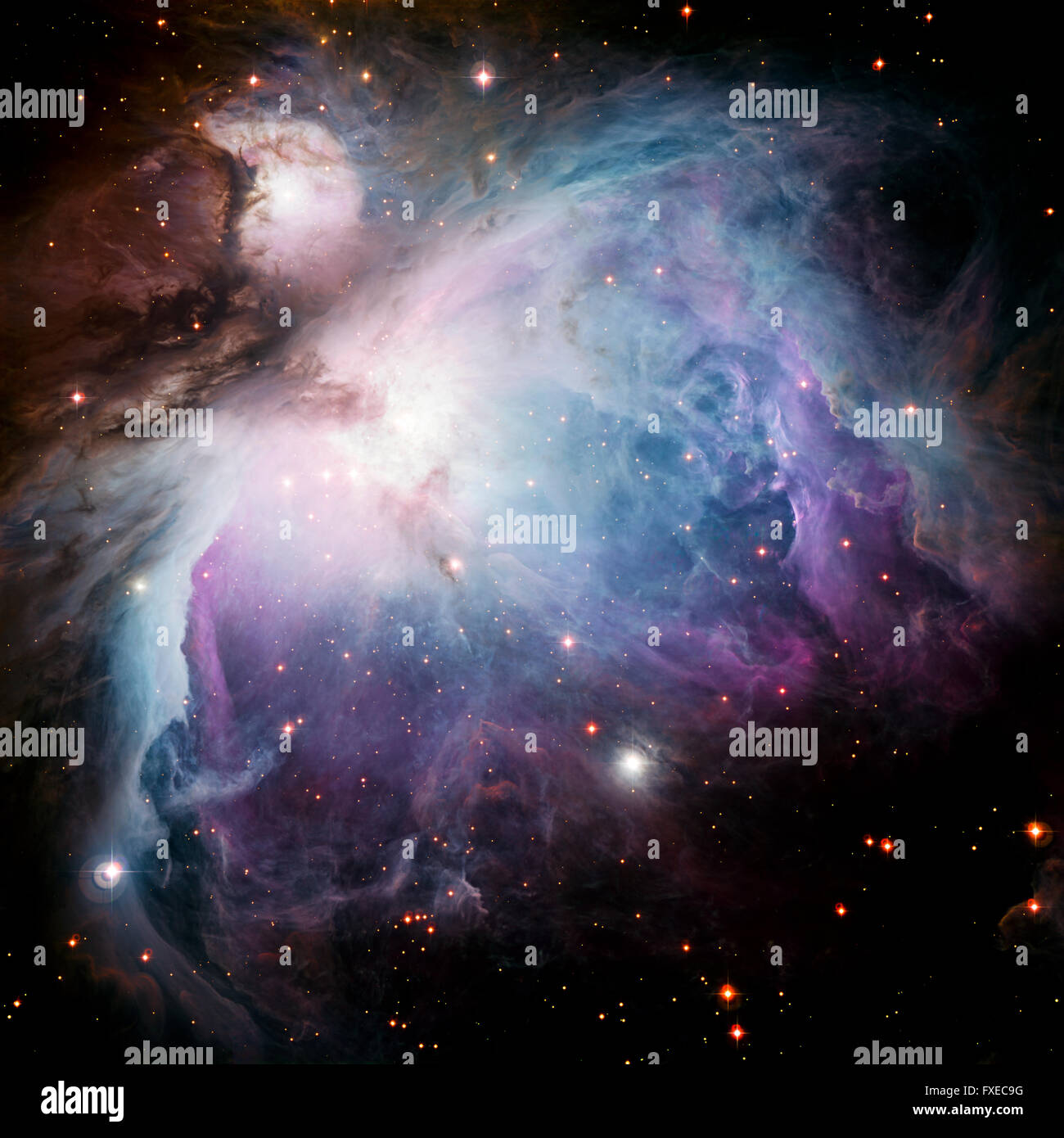Stars nebula, beautiful and colorful explosive in space Stock Photo - Alamy