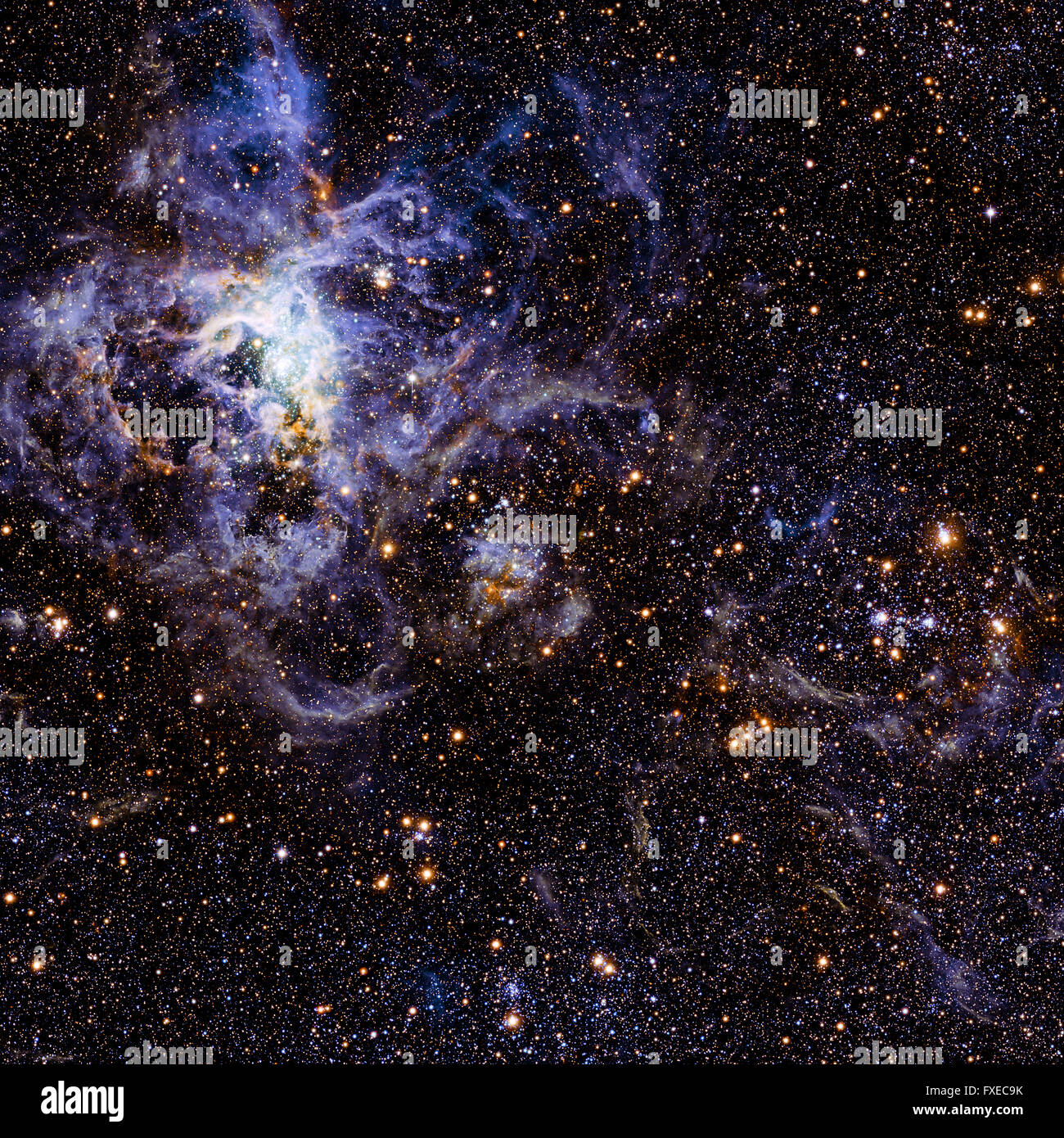 Stars nebula, beautiful and colorful explosive in space Stock Photo - Alamy