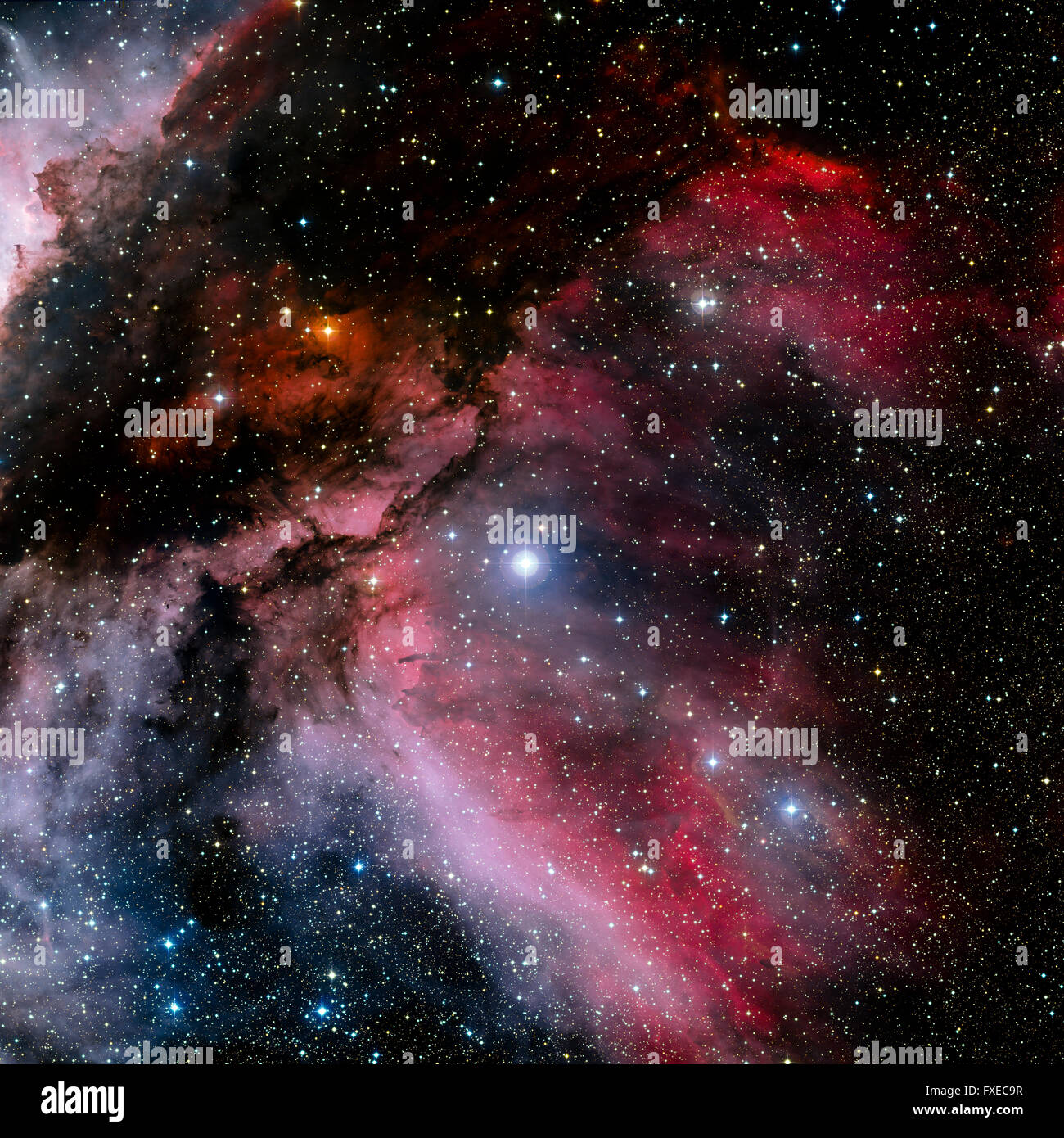 Stars nebula, beautiful and colorful explosive in space Stock Photo - Alamy