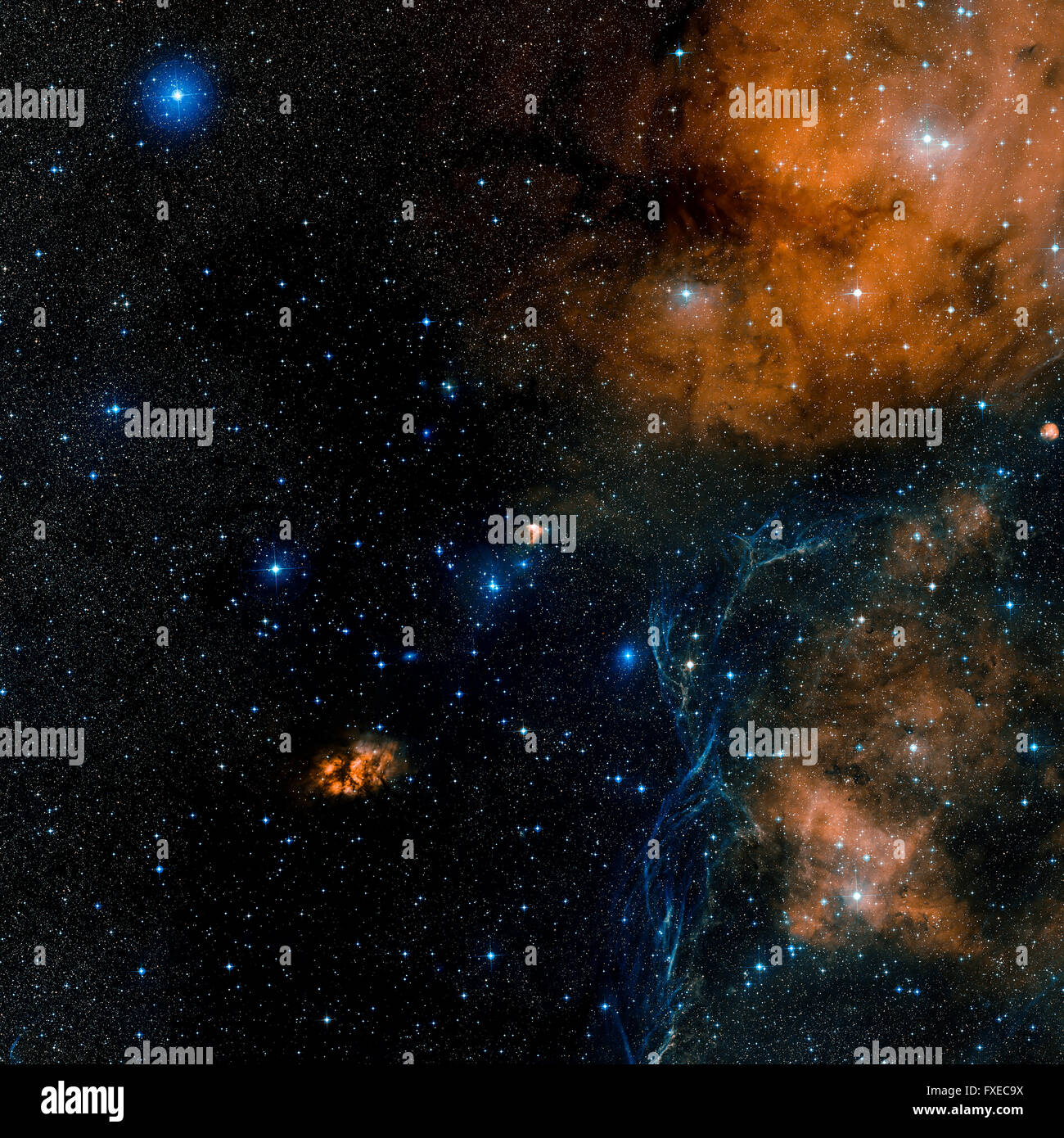 Stars nebula, beautiful and colorful explosive in space Stock Photo - Alamy