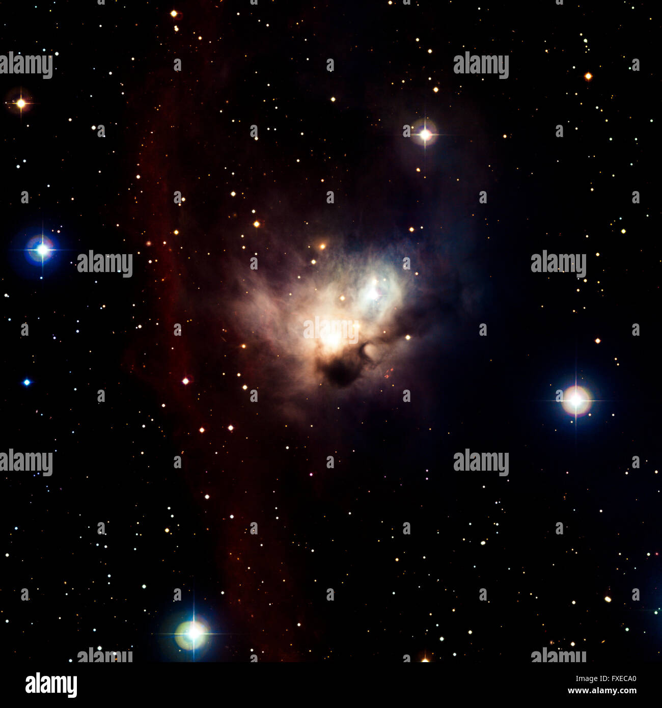 Stars nebula, beautiful and colorful explosive in space Stock Photo - Alamy