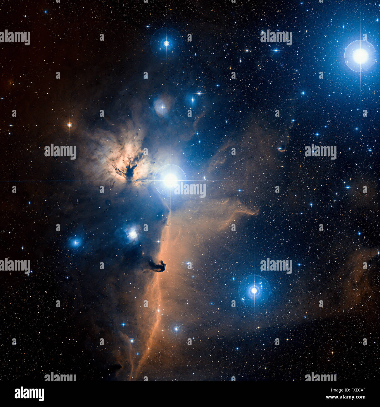 Stars nebula, beautiful and colorful explosive in space Stock Photo - Alamy