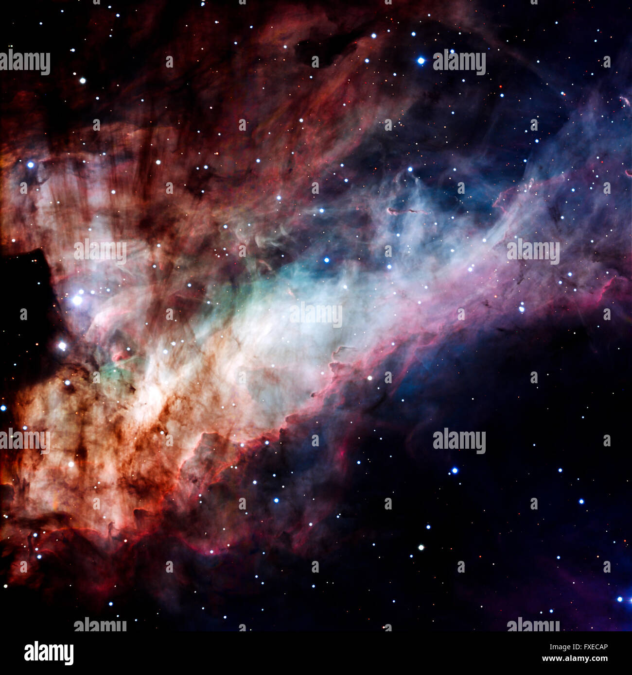 Stars nebula, beautiful and colorful explosive in space Stock Photo - Alamy