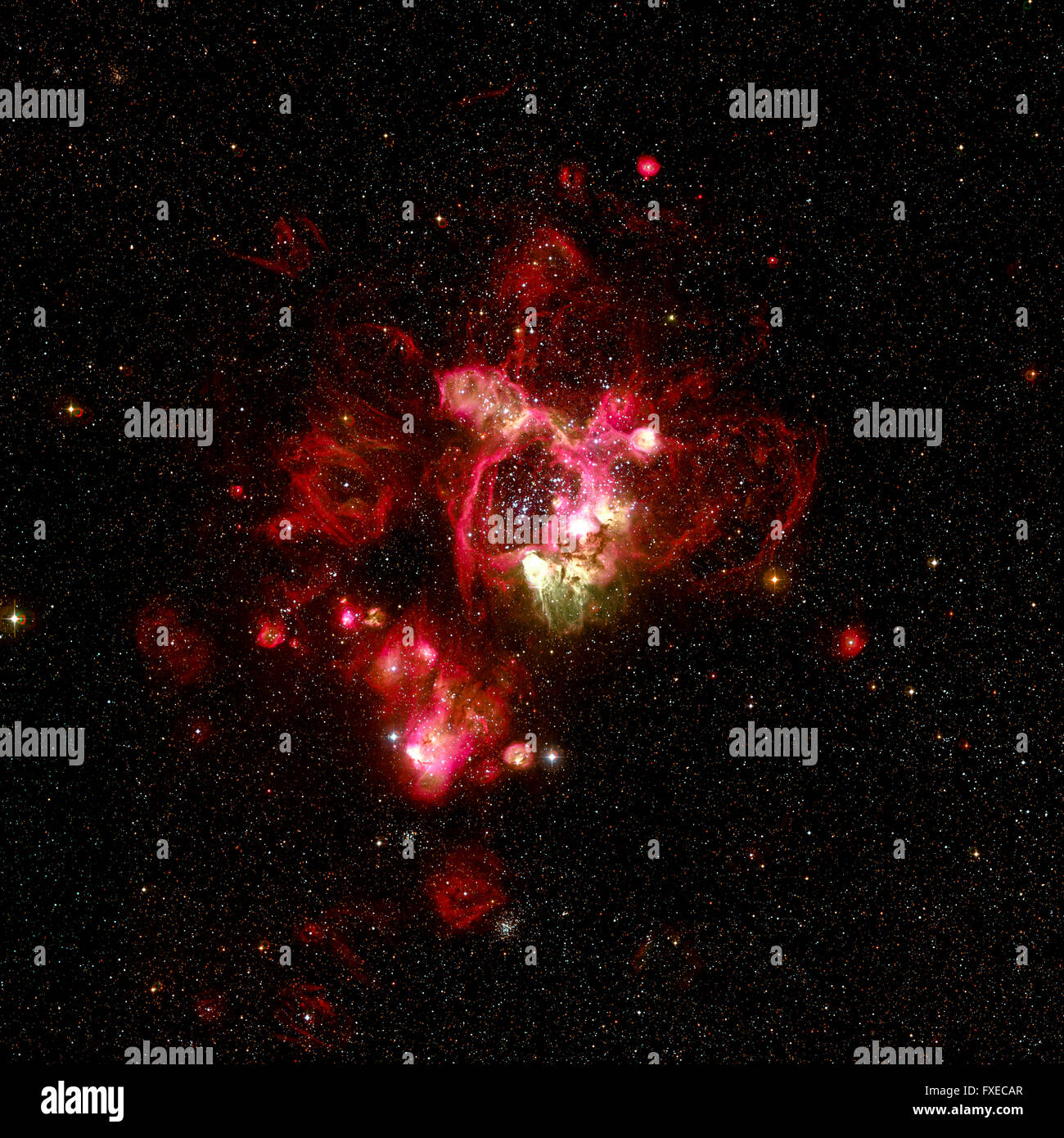 Stars nebula, beautiful and colorful explosive in space Stock Photo - Alamy