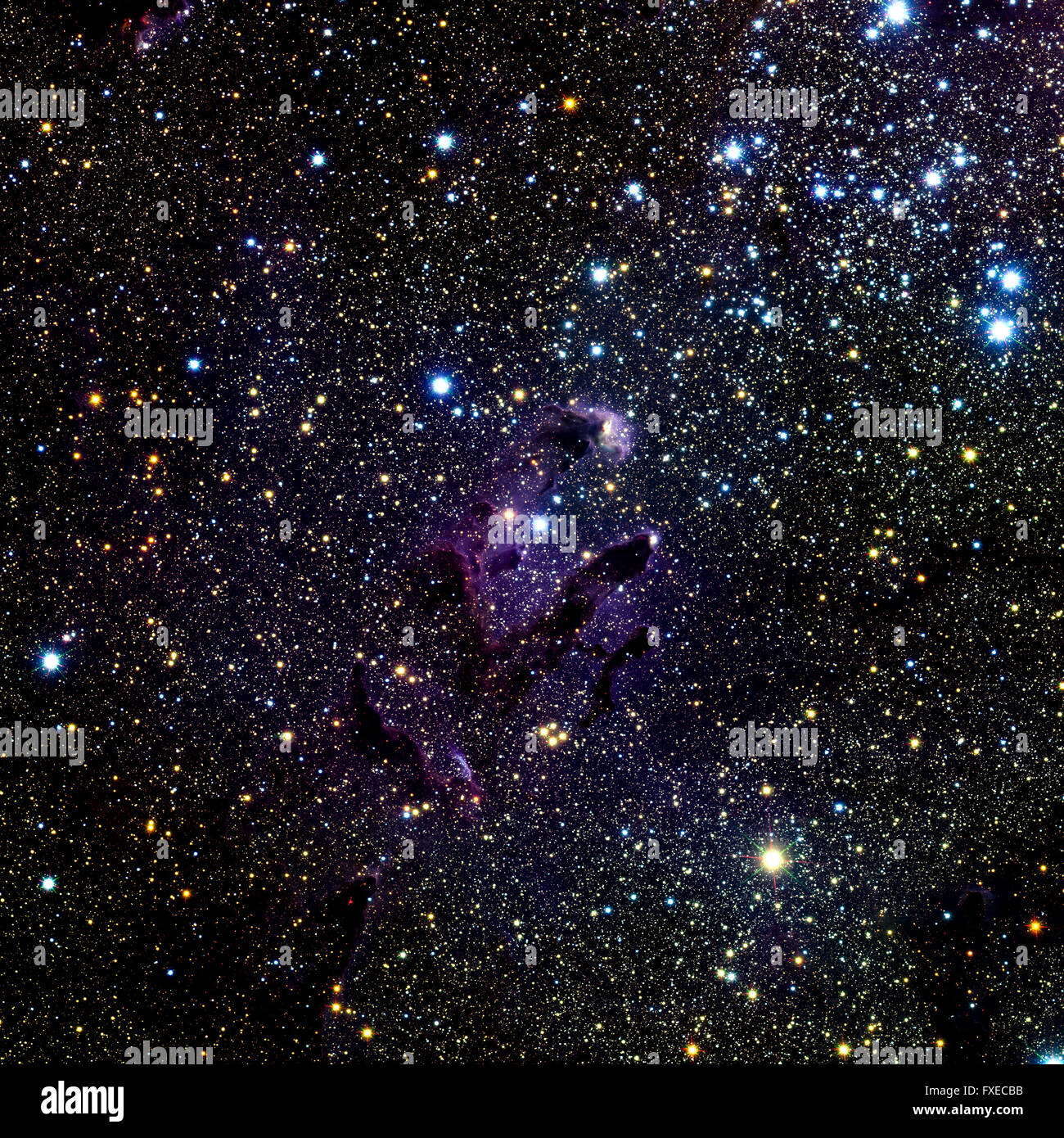 Stars nebula, beautiful and colorful explosive in space Stock Photo - Alamy