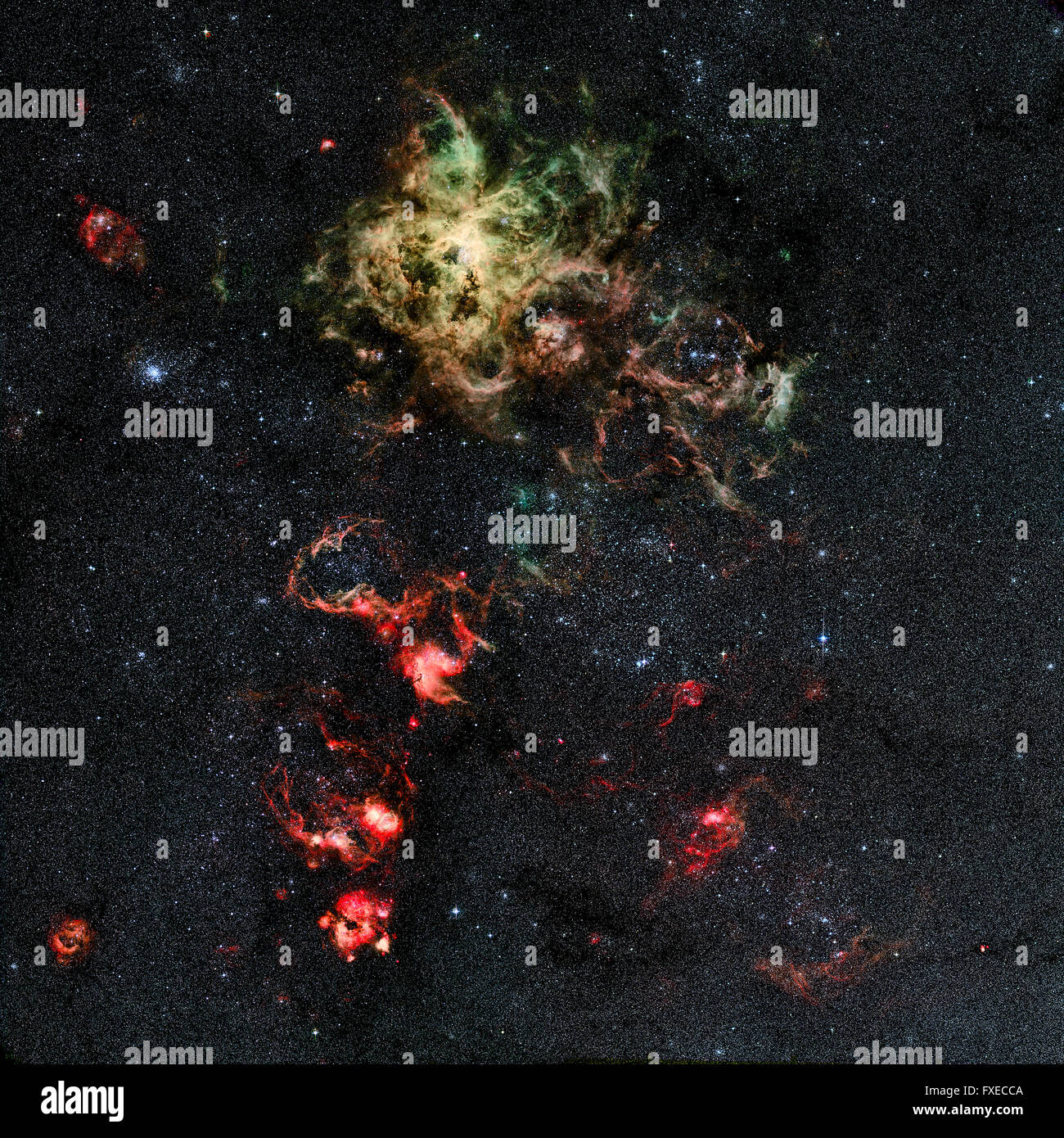Stars nebula, beautiful and colorful explosive in space Stock Photo - Alamy