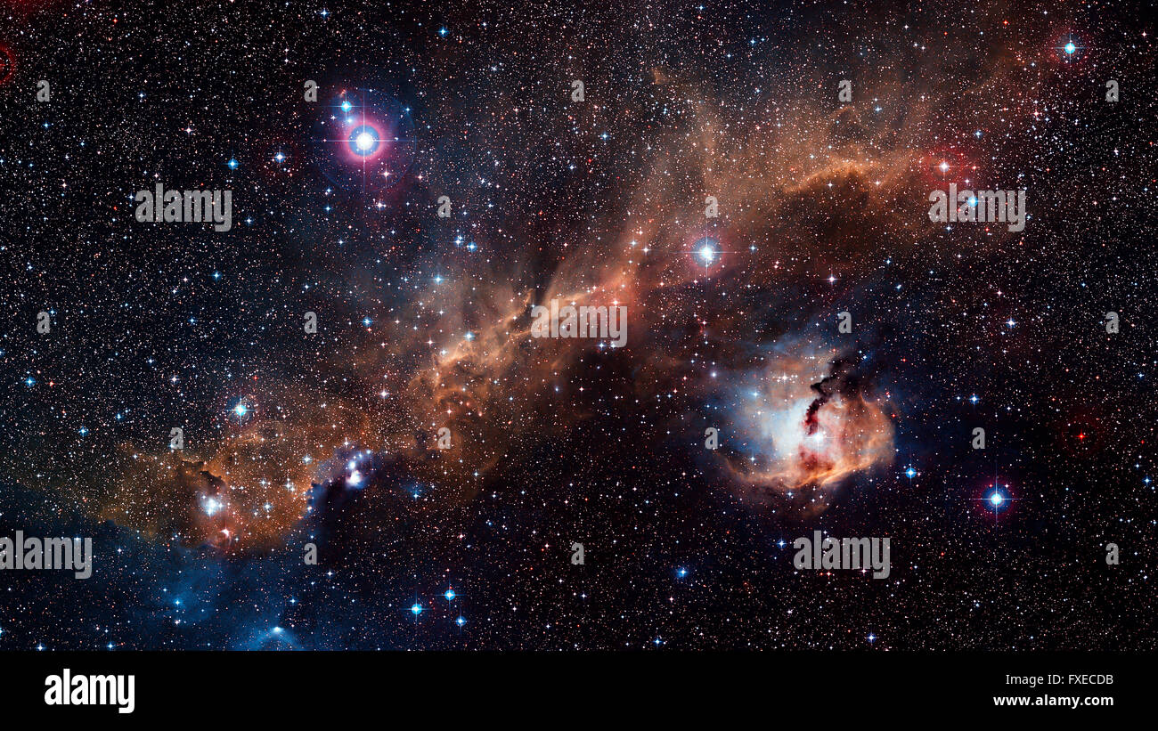 Stars nebula, beautiful and colorful explosive in space Stock Photo - Alamy