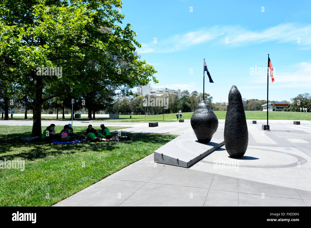 Reconciliation Place Sculptures, Canberra, Australia Capital Territory ...