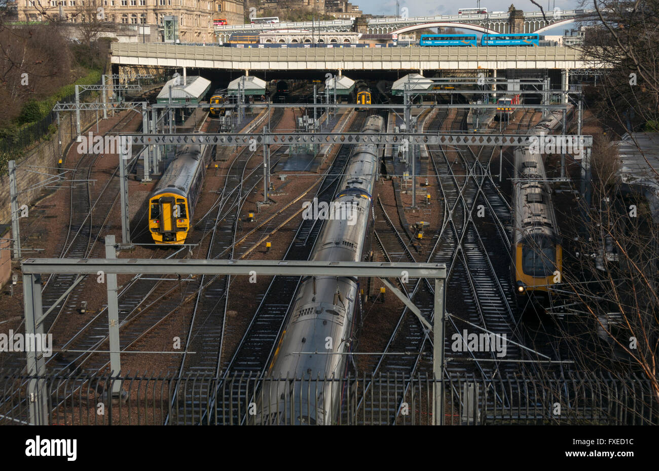 Waverley Train Station Edinburgh High Resolution Stock Photography and ...