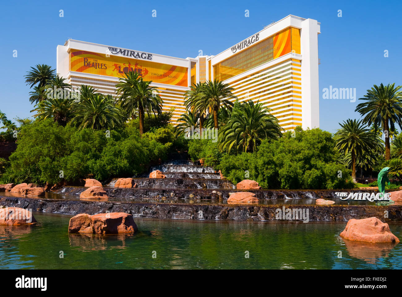 The Mirage Casino and Hotel in Las Vegas Stock Photo - Alamy