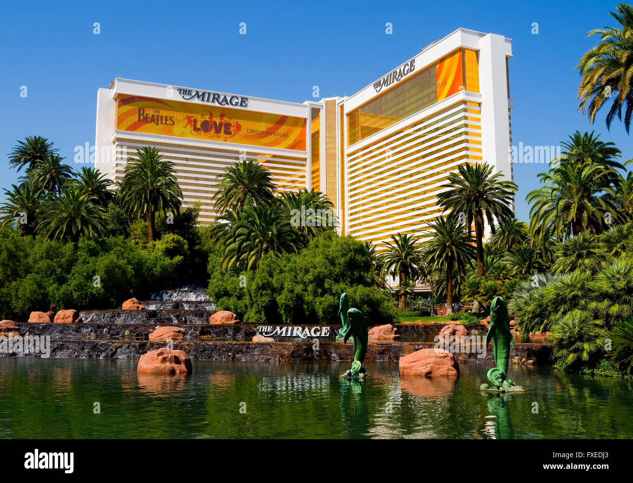 The Mirage Casino and Hotel in Las Vegas Stock Photo - Alamy