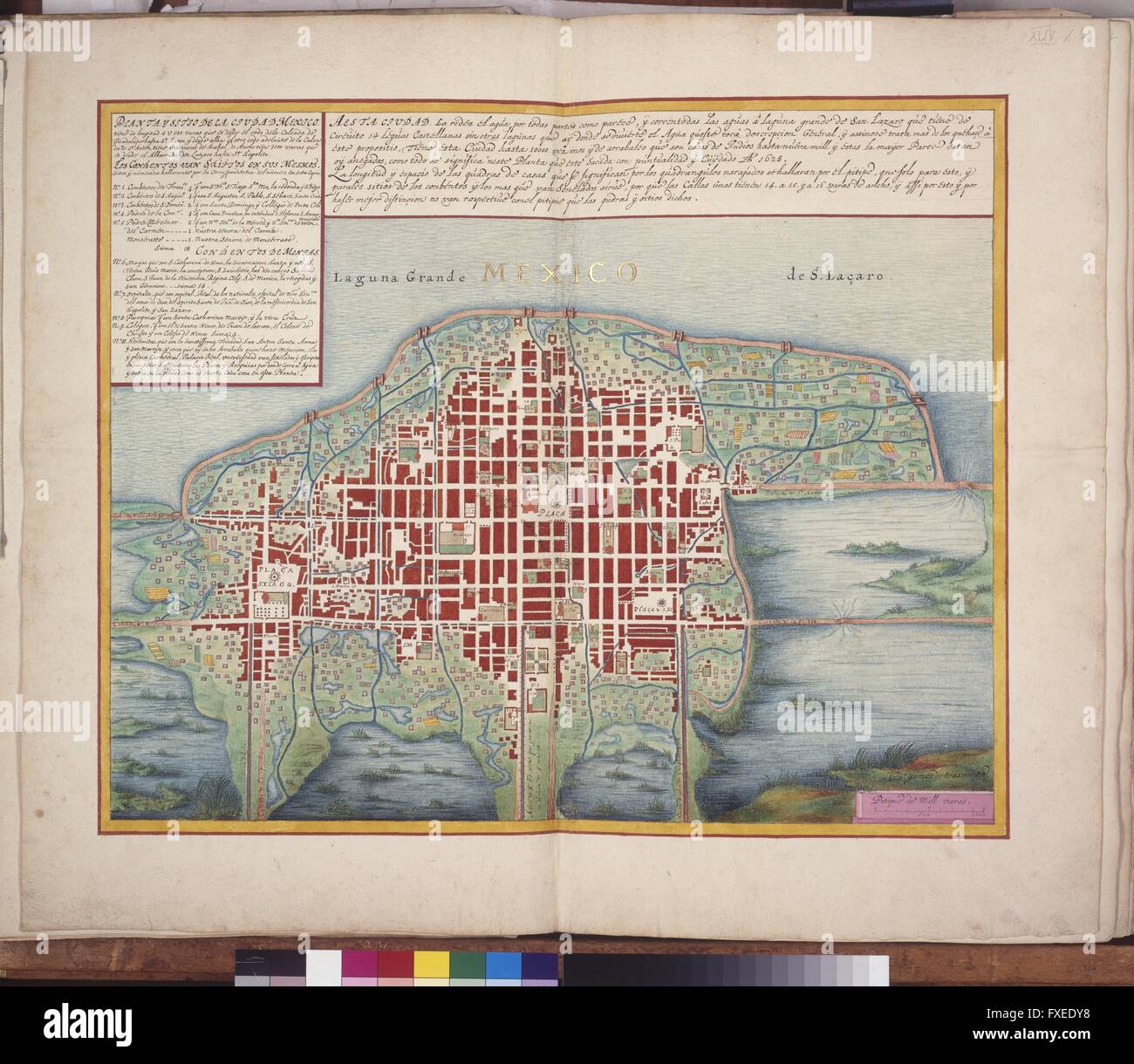 Plan of mexico city hi-res stock photography and images - Alamy